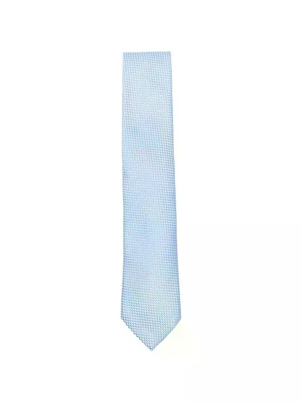 Zegna Textured-finish Tie - Blue