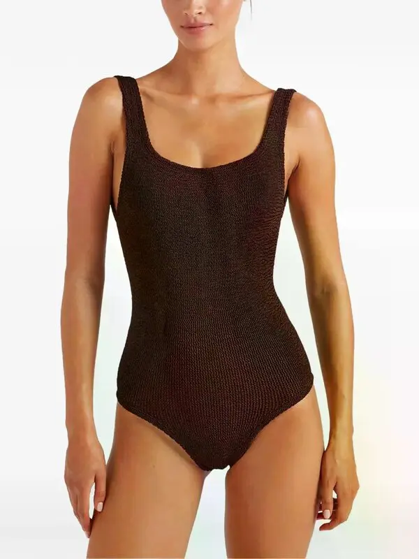 Hunza G Square-neck One-piece Swimsuit