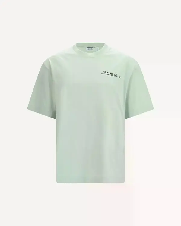 Off-White Arrow Logo-print T-shirt - Green
