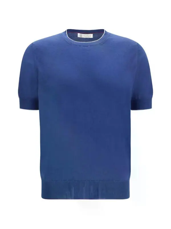 Brunello Cucinelli Short-sleeve T-shirt - Blue