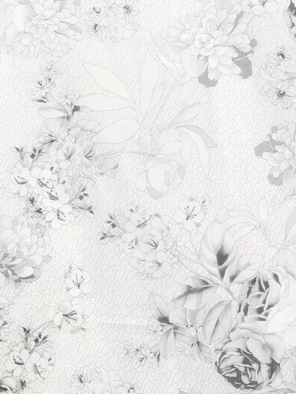 Liu Jo Floral-print Scarf - Neutrals