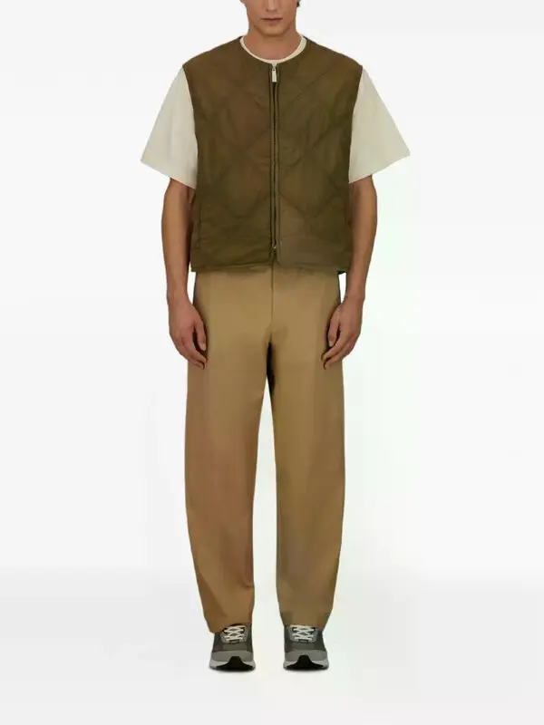 Herno Quilted Zip-up Gilet