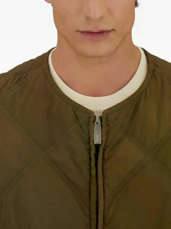 Herno Quilted Zip-up Gilet