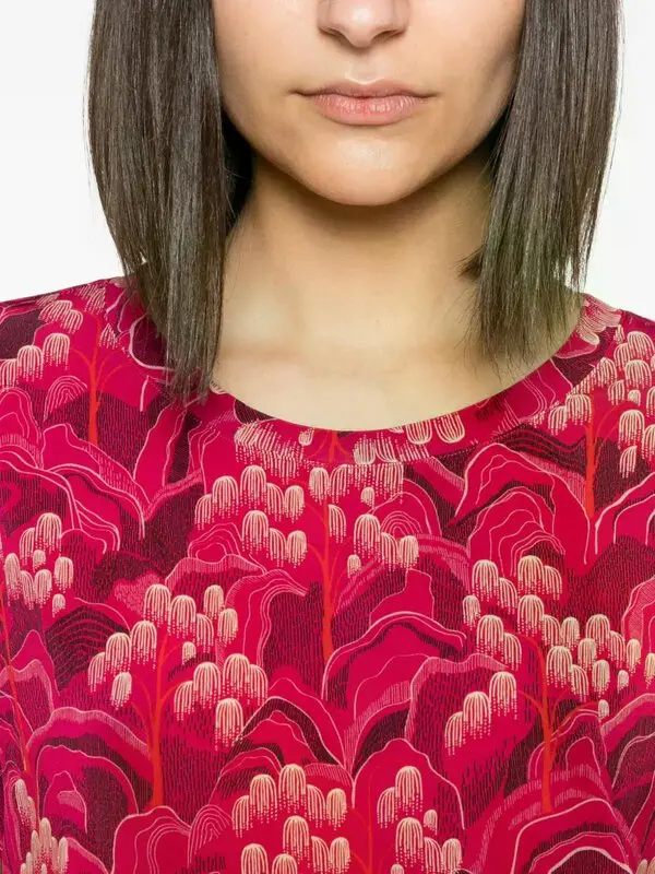 SIYU Floral-print T-shirt