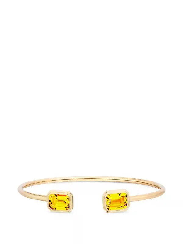 Goshwara Manhattan Citrine Bracelet - Gold