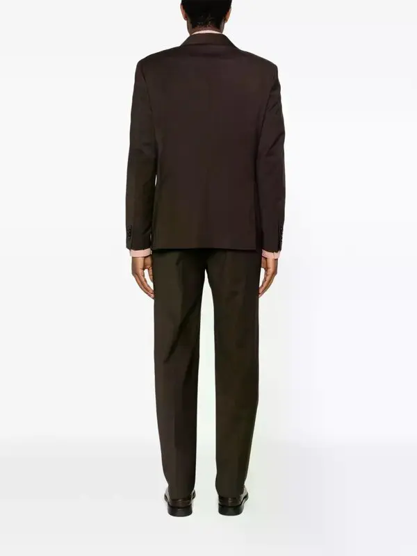 MANUEL RITZ Shawl-lapel Suit - Brown