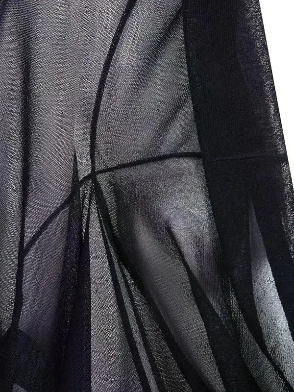 AVIU Sheer Draped Poncho