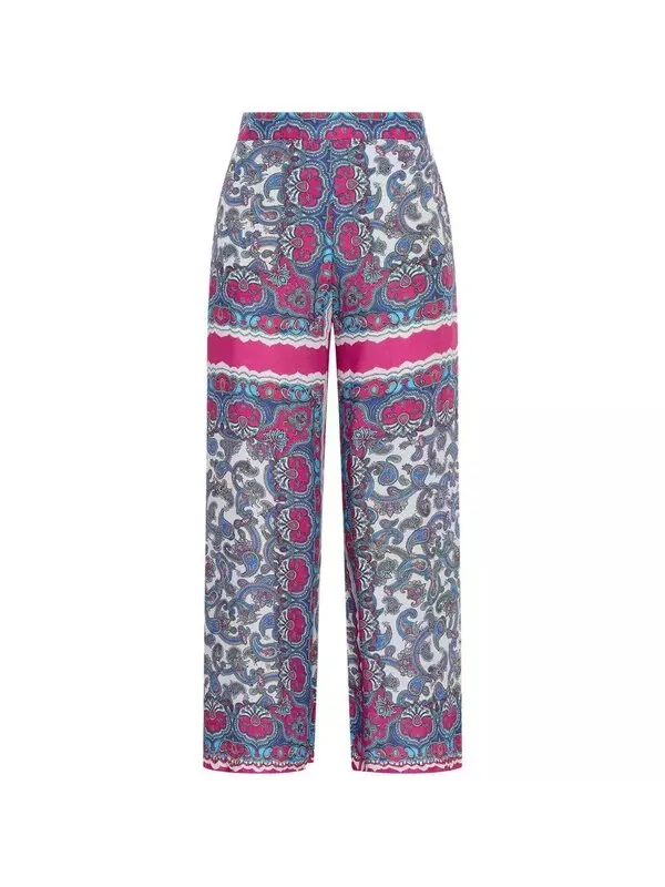 Malìparmi Paisley Print Trousers