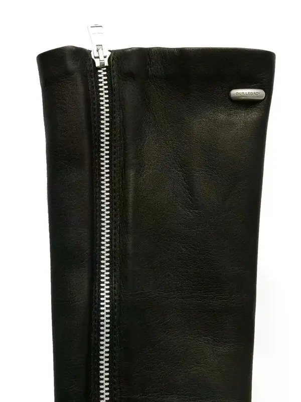 Our Legacy Zip-fastening Fingerless Gloves