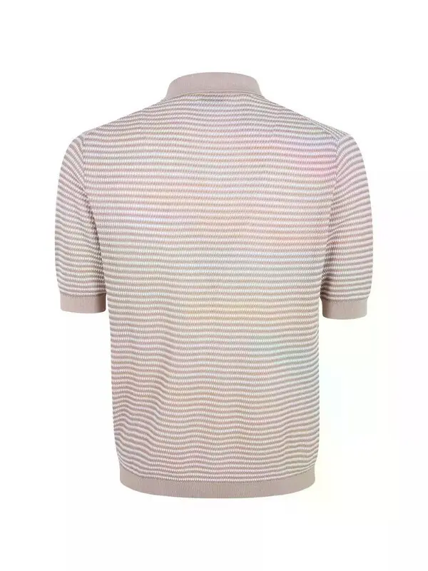 BALLANTYNE Striped Polo Shirt