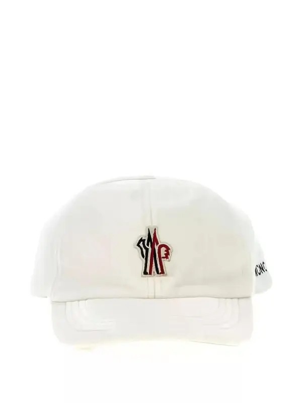 Moncler Logo Cap - White