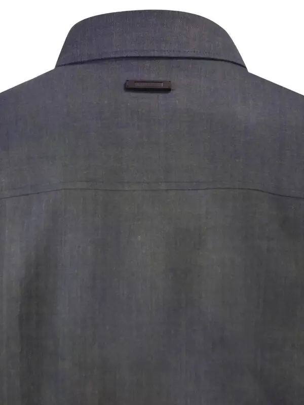 Peserico Patch-pocket Shirt Jacket - Grey
