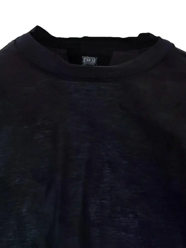 C.P. COMPANY Logo-print Jersey T-shirt - Black