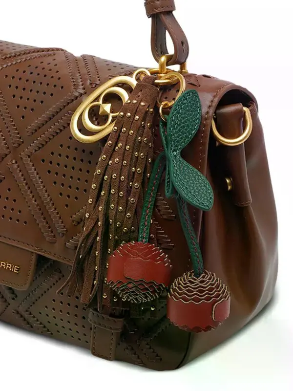 LA CARRIE Labyrinth Atena Leather Shoulder Bag