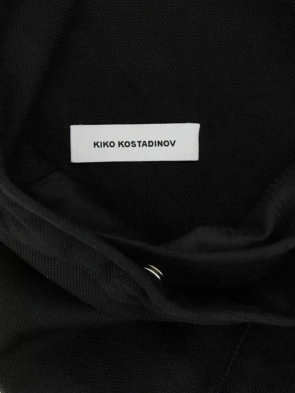 KIKO KOSTADINOV Kest Drawstring Crossbody Bag - Black