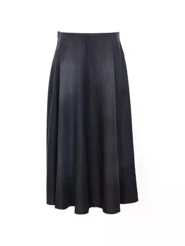 DIESEL® A-line Denim Skirt - Grey