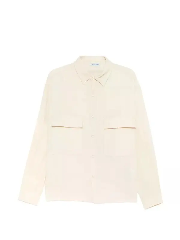 Imperial Flap-pocket Shirt Jacket - Neutrals