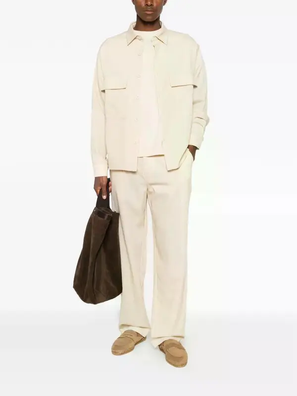 Imperial Flap-pocket Shirt Jacket - Neutrals
