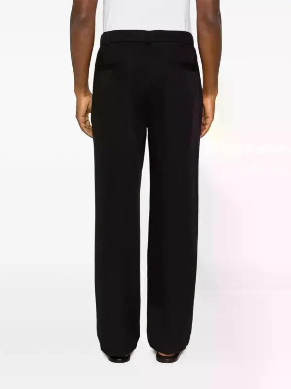 Imperial Pleated Trousers - Black
