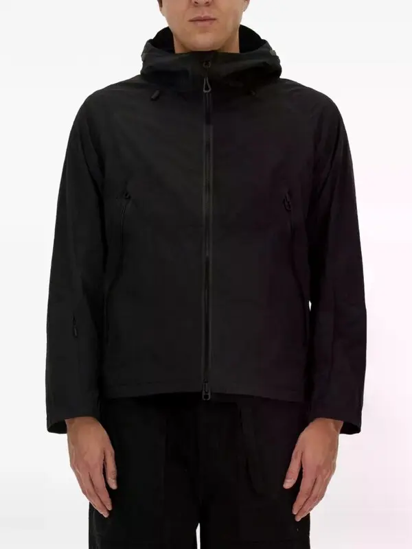 JG1 Long-sleeve Hooded Jacket - Black