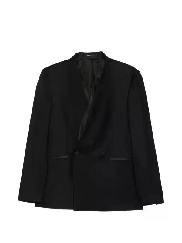 Tagliatore Double-breasted Blazer - Black