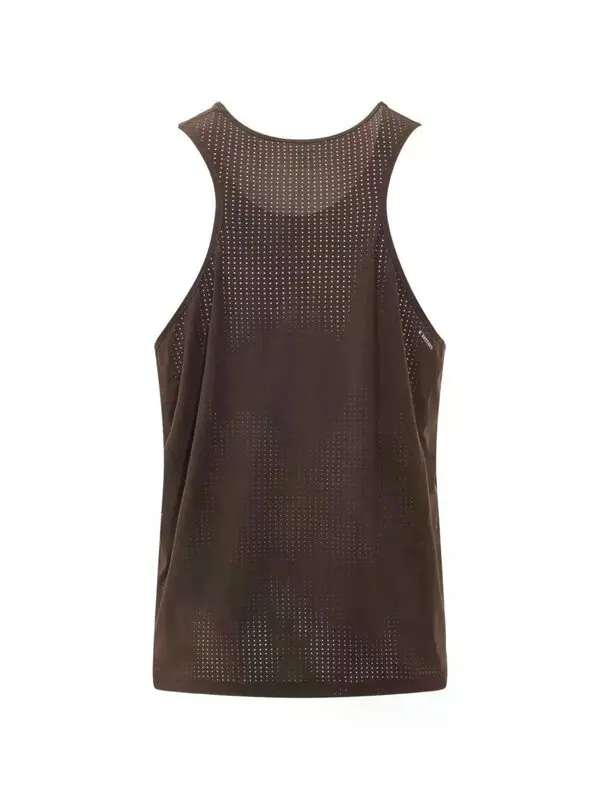 Satisfy Space-o Perforated Singlet - Brown