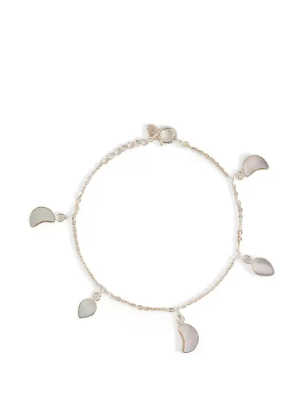 FREYA ROSE Moon Charm Bracelet - Silver