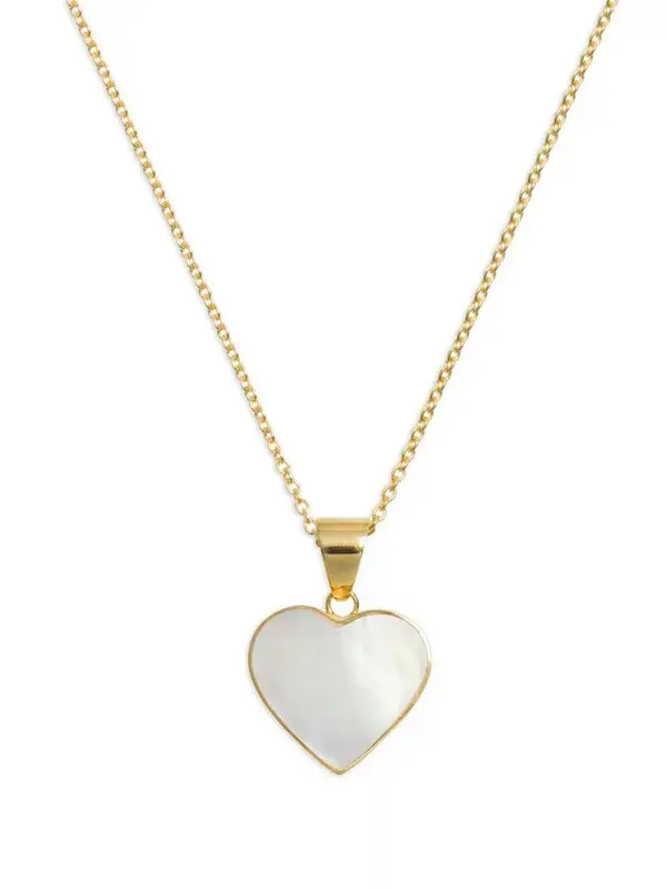 FREYA ROSE Heart-pendant Necklace - Gold