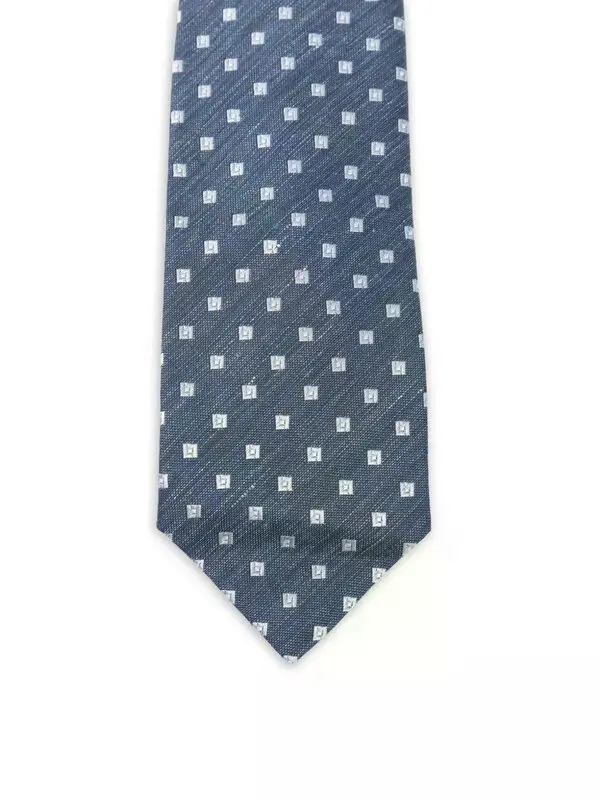 BARBA NAPOLI Geometric-pattern Tie