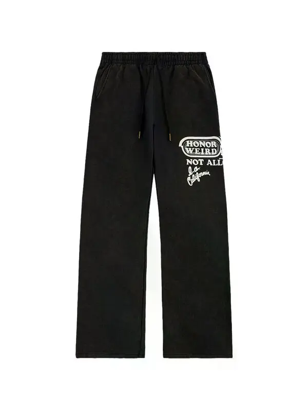 HONOR THE GIFT Not Allowed Sweats Pants - Black
