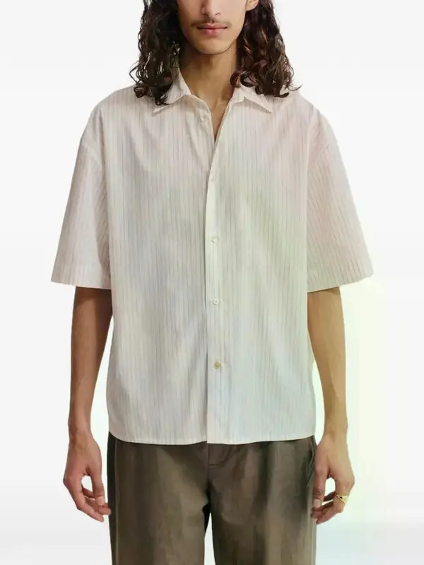 A KIND OF GUISE Bantu Striped-pattern Shirt