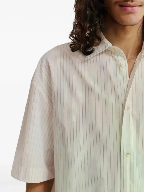 A KIND OF GUISE Bantu Striped-pattern Shirt