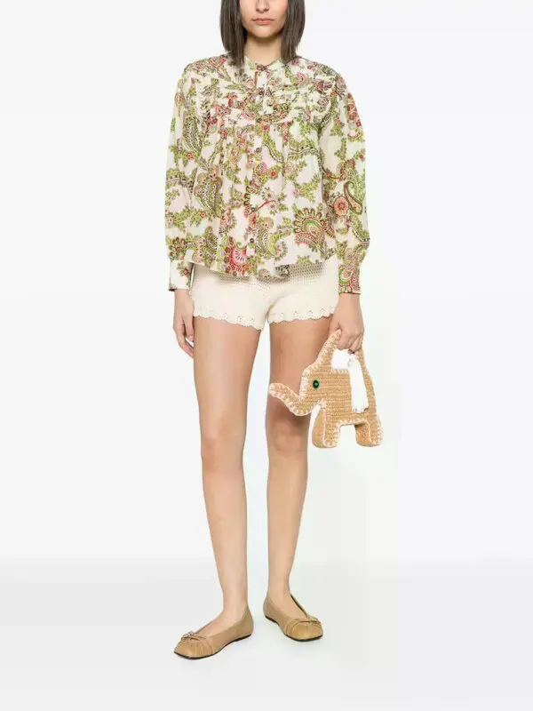 PHILIPPA 1970 Oriana Paisley-print Shirt