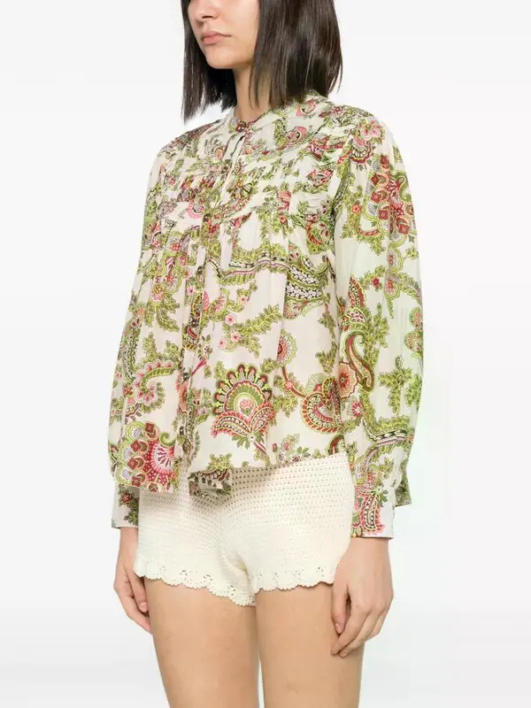 PHILIPPA 1970 Oriana Paisley-print Shirt
