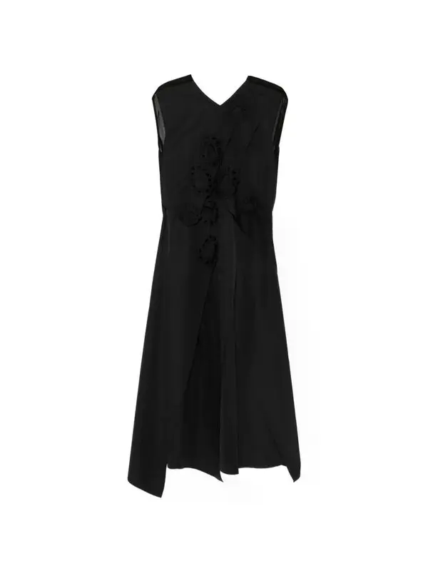 LITKOVSKA Embroidered Layered Maxi Dress