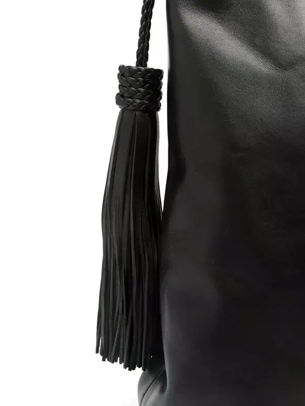 Etro Large Leather Kalispera Bag With Tassels