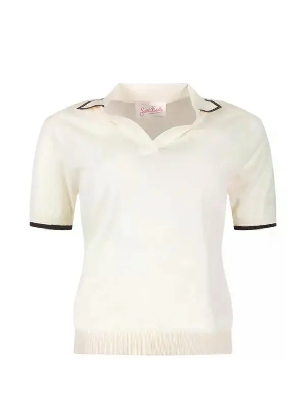 MC2 SAINT BARTH Knitted Polo Top