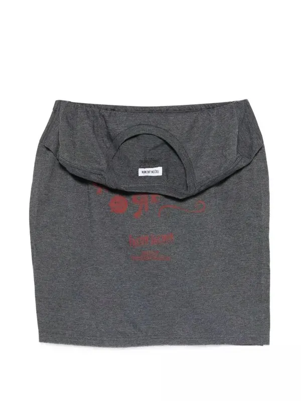 FAÇON JACMIN Mini Skirt With Elasticated Waistband