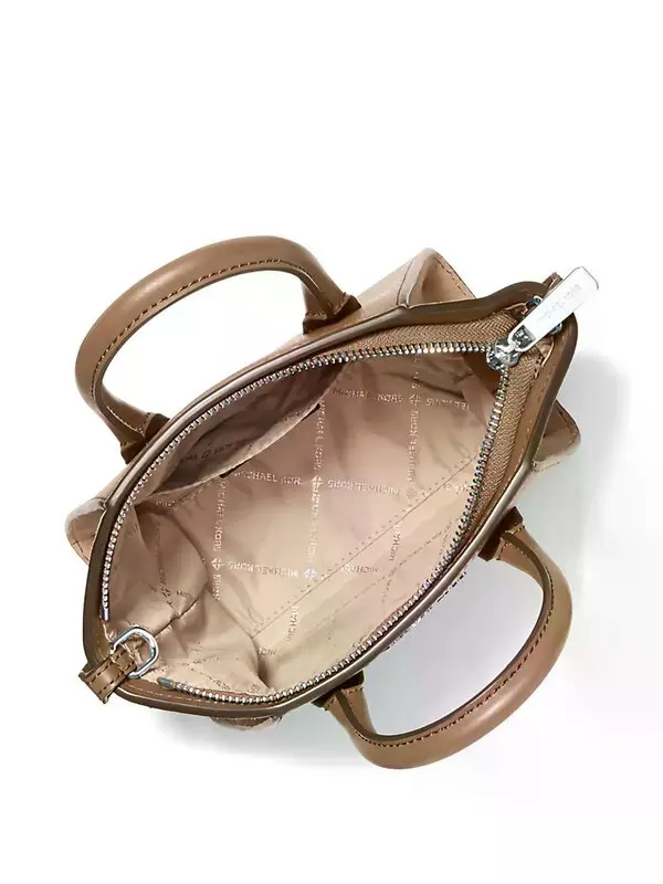 Michael Kors Leather Satchel Crossbody Bag