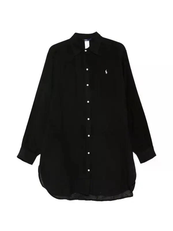 Polo Ralph Lauren Logo-embroidered Shirt - Black