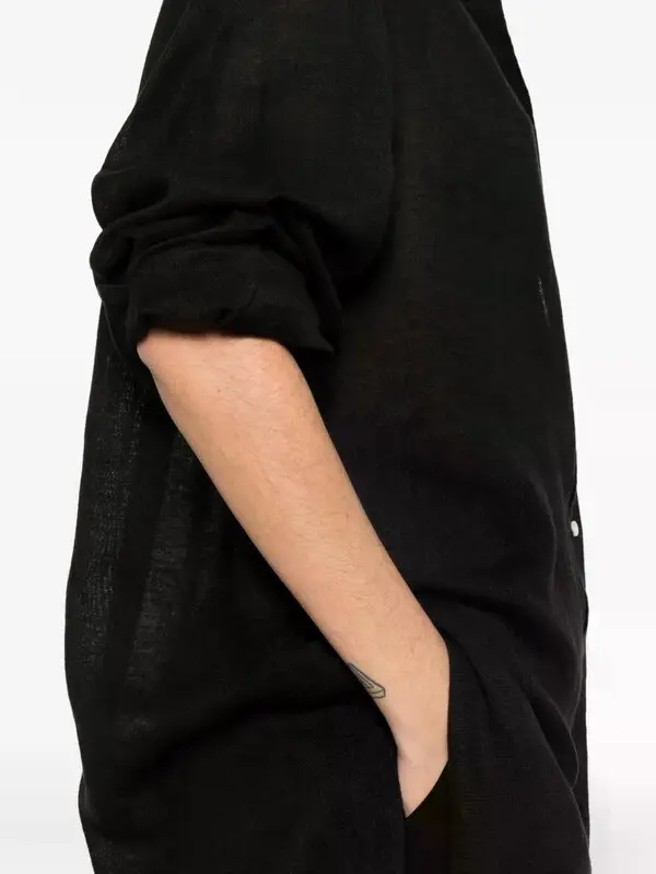Polo Ralph Lauren Logo-embroidered Shirt - Black