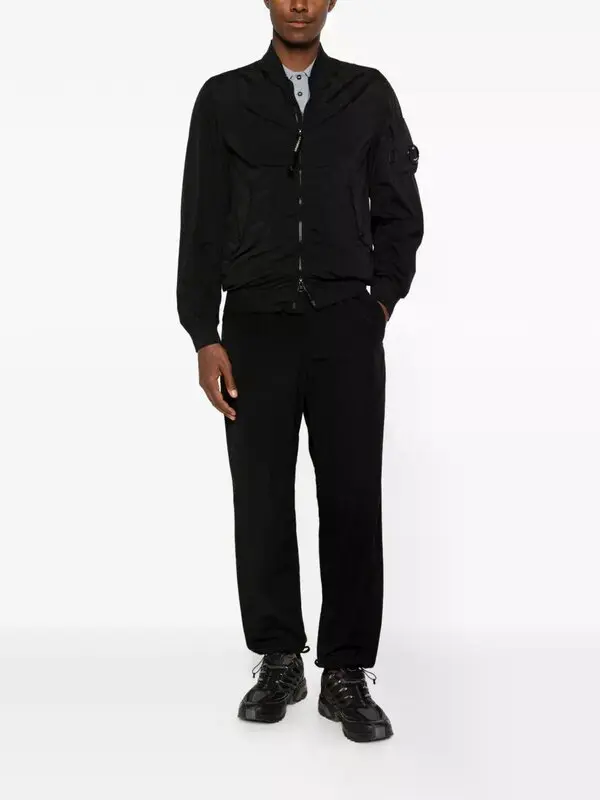 C.P. COMPANY Lens Bomber Jacket - Black