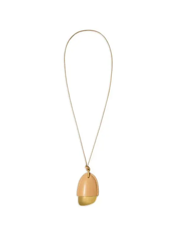 Michael Kors Stone Pendant Necklace - Gold