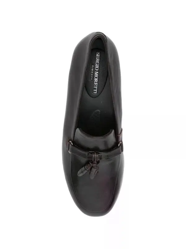 SERGIO MORETTI FIRENZE Tassel-detail Loafers