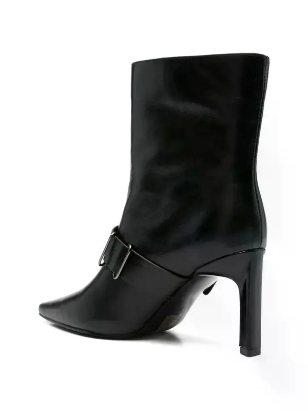 SERGIO MORETTI FIRENZE Buckle-strap Ankle Boots