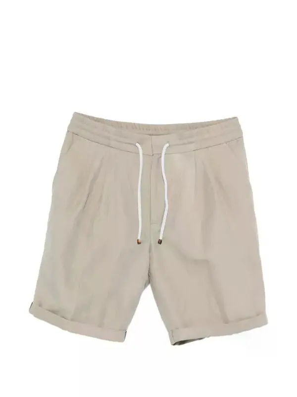 Brunello Cucinelli Drawstring Pleated Shorts