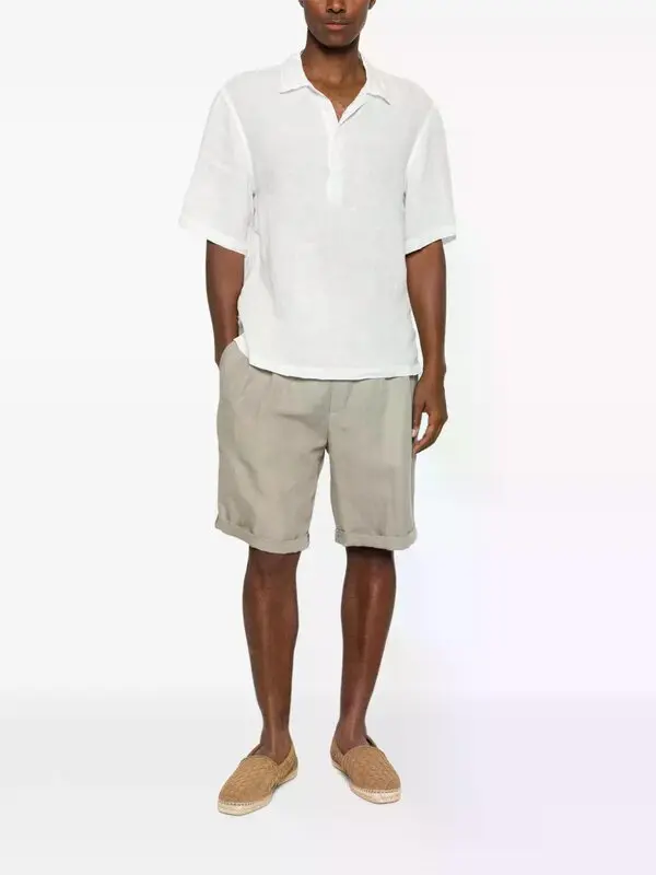 Brunello Cucinelli Drawstring Pleated Shorts