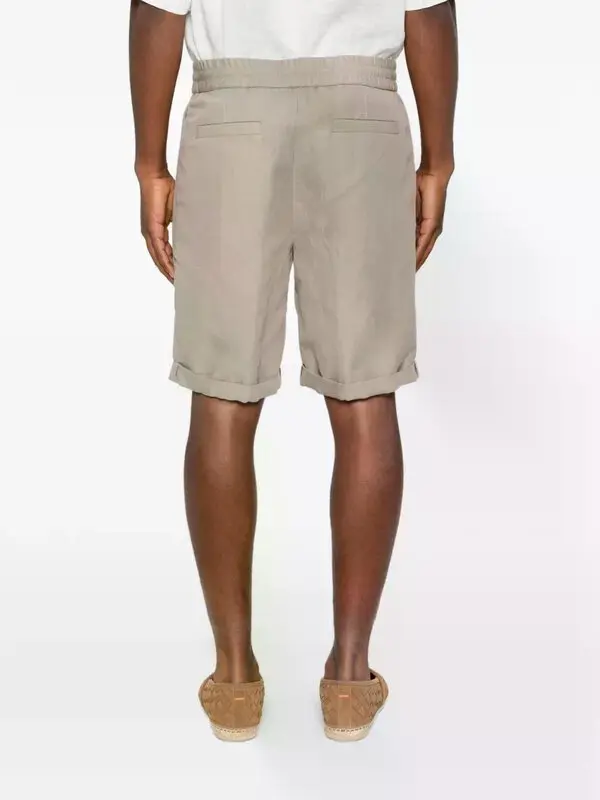 Brunello Cucinelli Drawstring Pleated Shorts