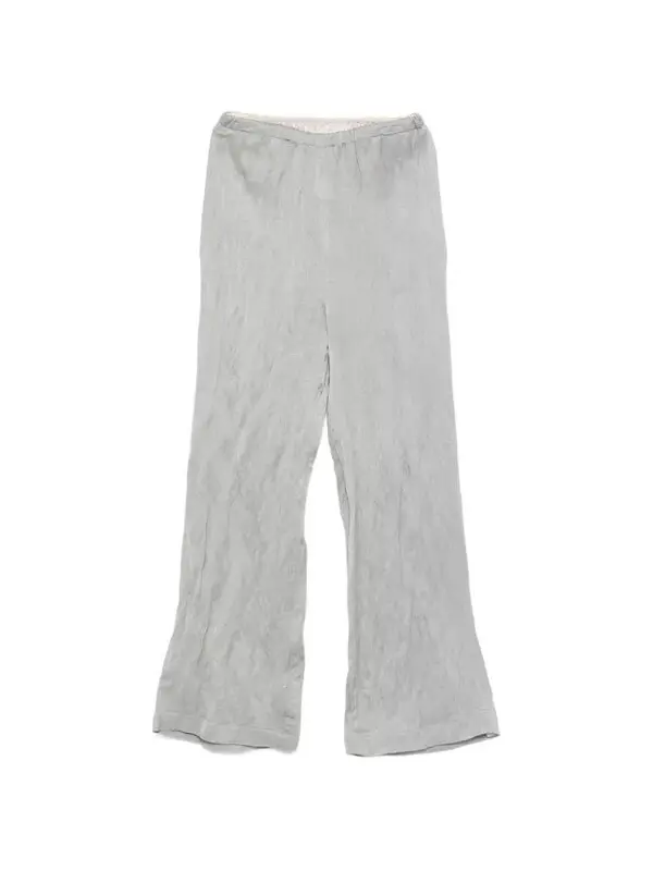 ALYSI Striped Pocket Trousers - Grey