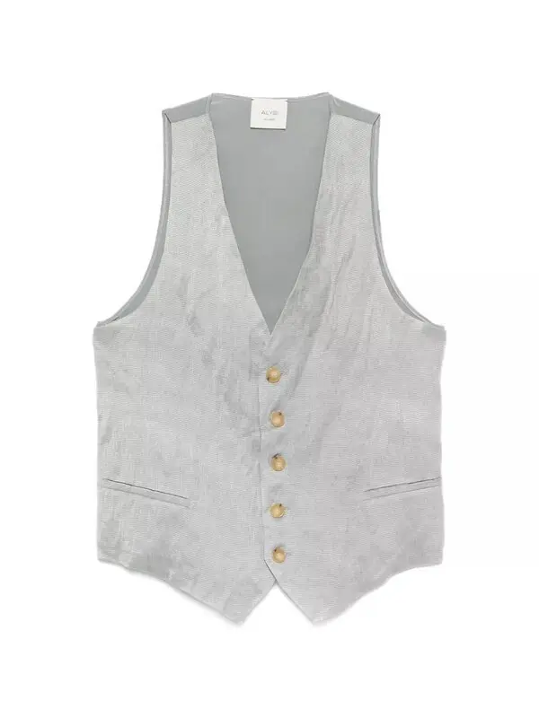 ALYSI Button-fastening Waistcoat